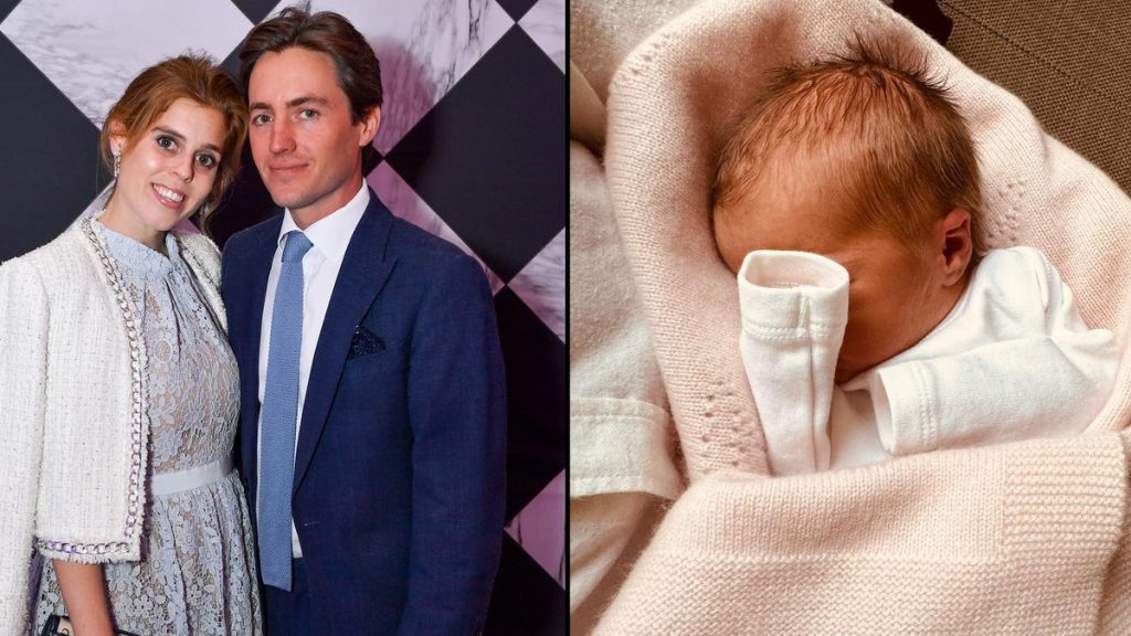 No more hiding! Princess Beatrice reveals her newborn daughter for the ...
